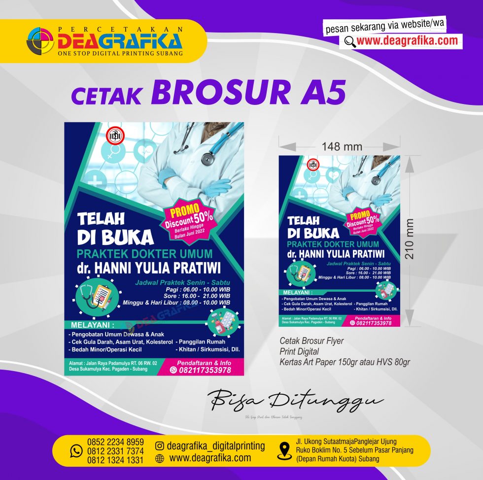 BOSUR FLAYER A5 - DEA GRAFIKA