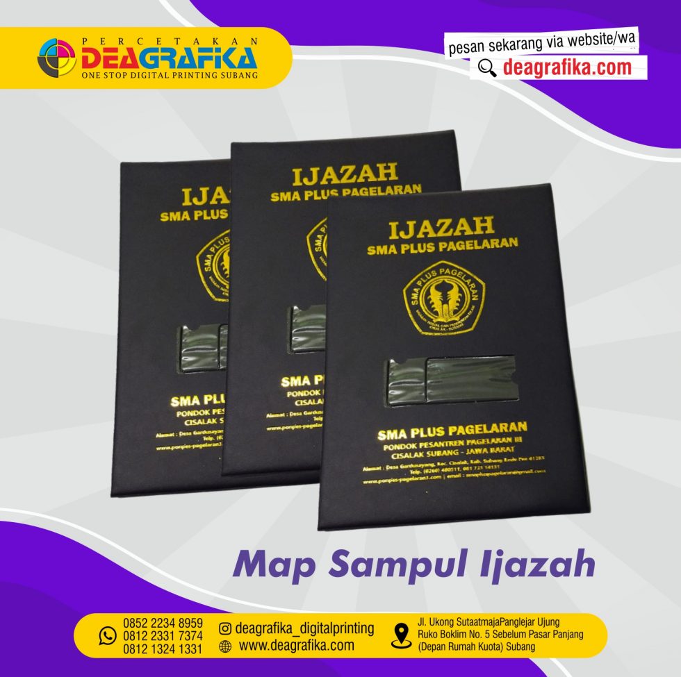 Map Sampul Ijazah - DEA GRAFIKA