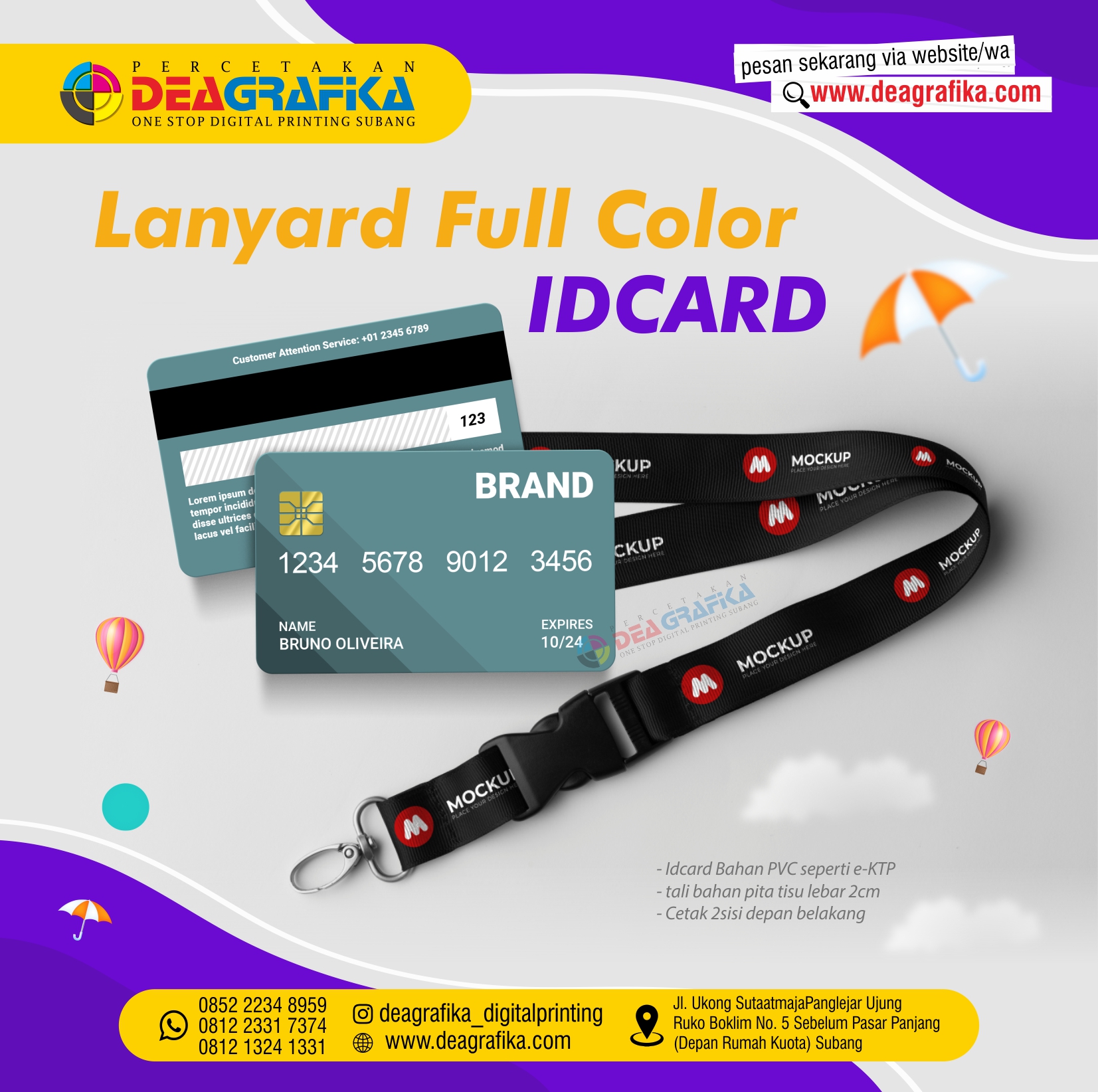 Lanyard ID Card | DEA GRAFIKA