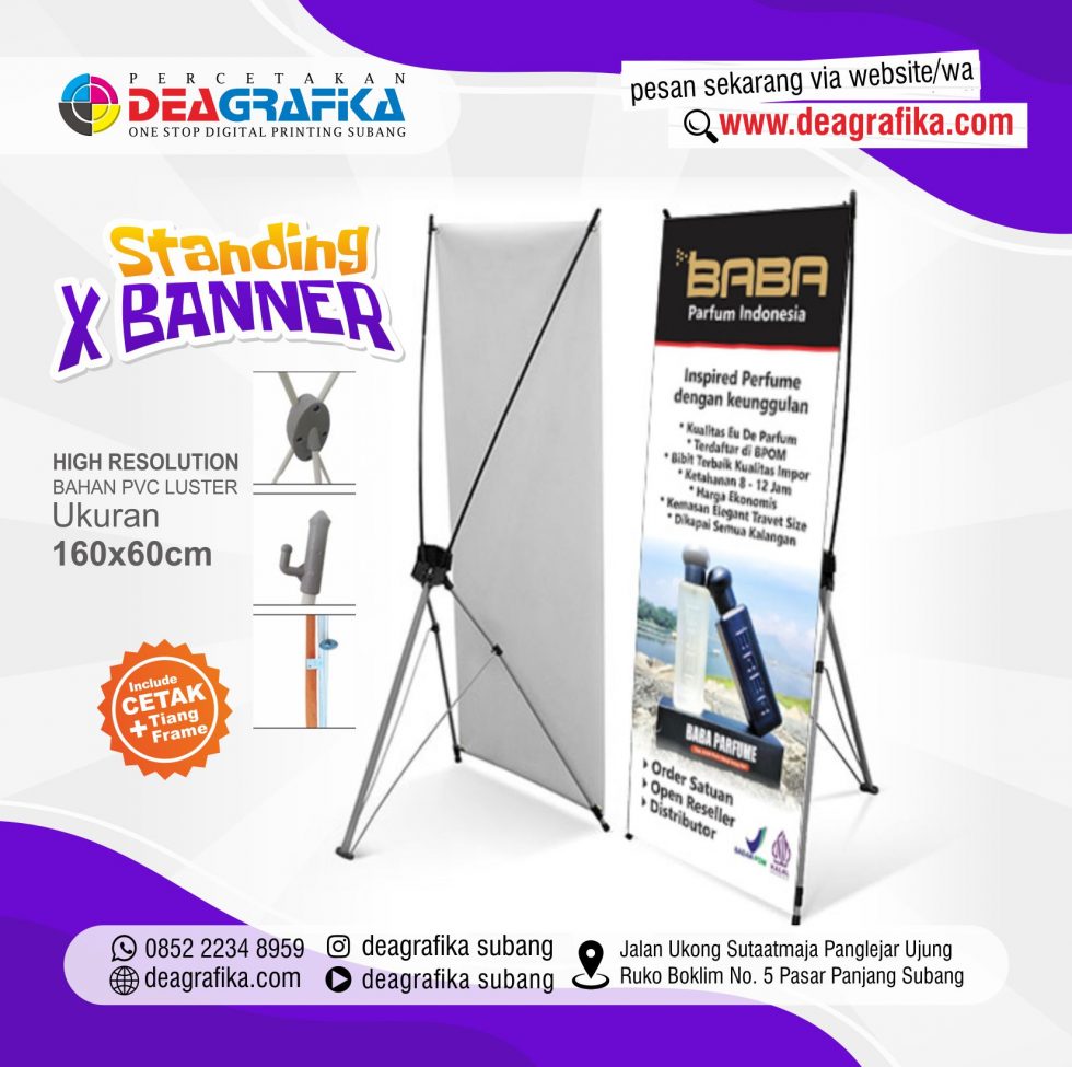 X BANNER PARFUM - DEA GRAFIKA